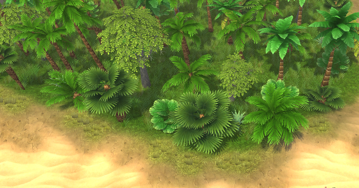 Desert and tropic vegetation — Hand-painted | 3D Vegetation | Unity ...