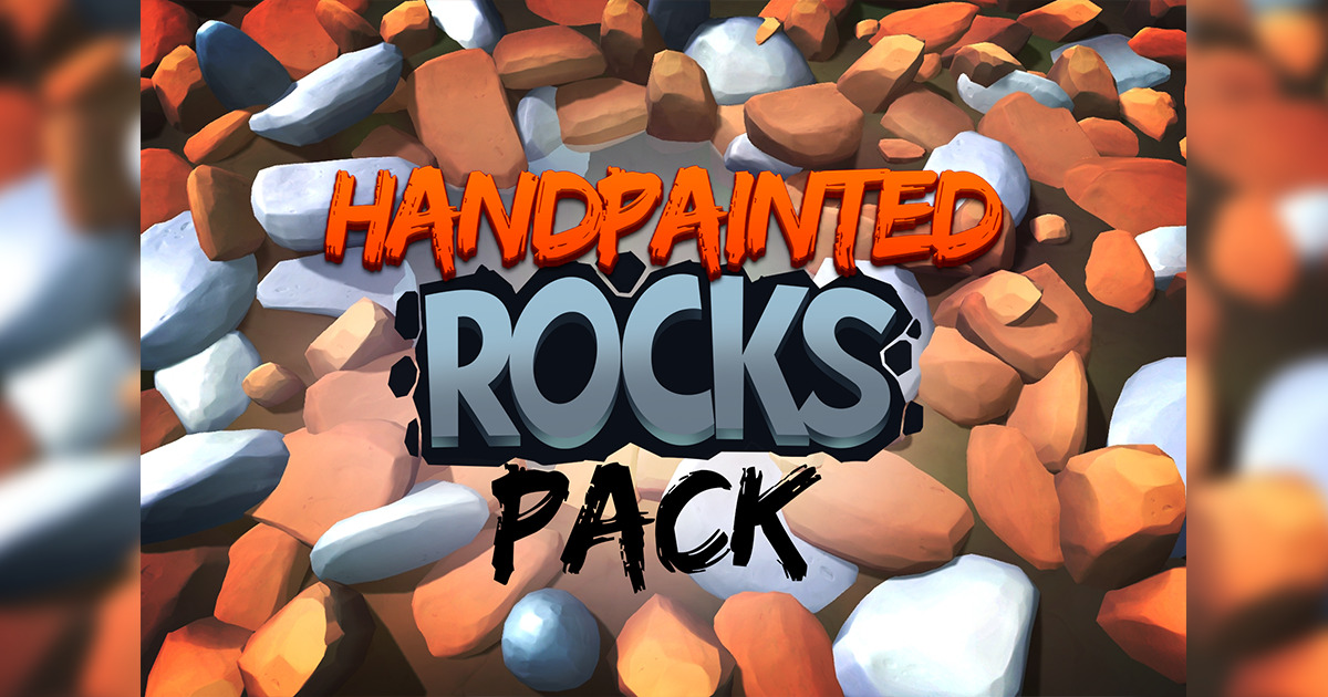 3D Handpainted Rocks | 3D Environments | Unity Asset Store