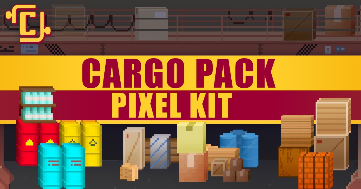 Pixel Kit - Cargo Pack | 2D Environments | Unity Asset Store