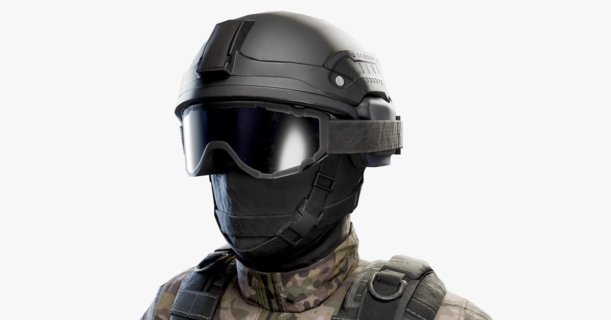 US Modern Support Soldier | 3D Humanoids | Unity Asset Store
