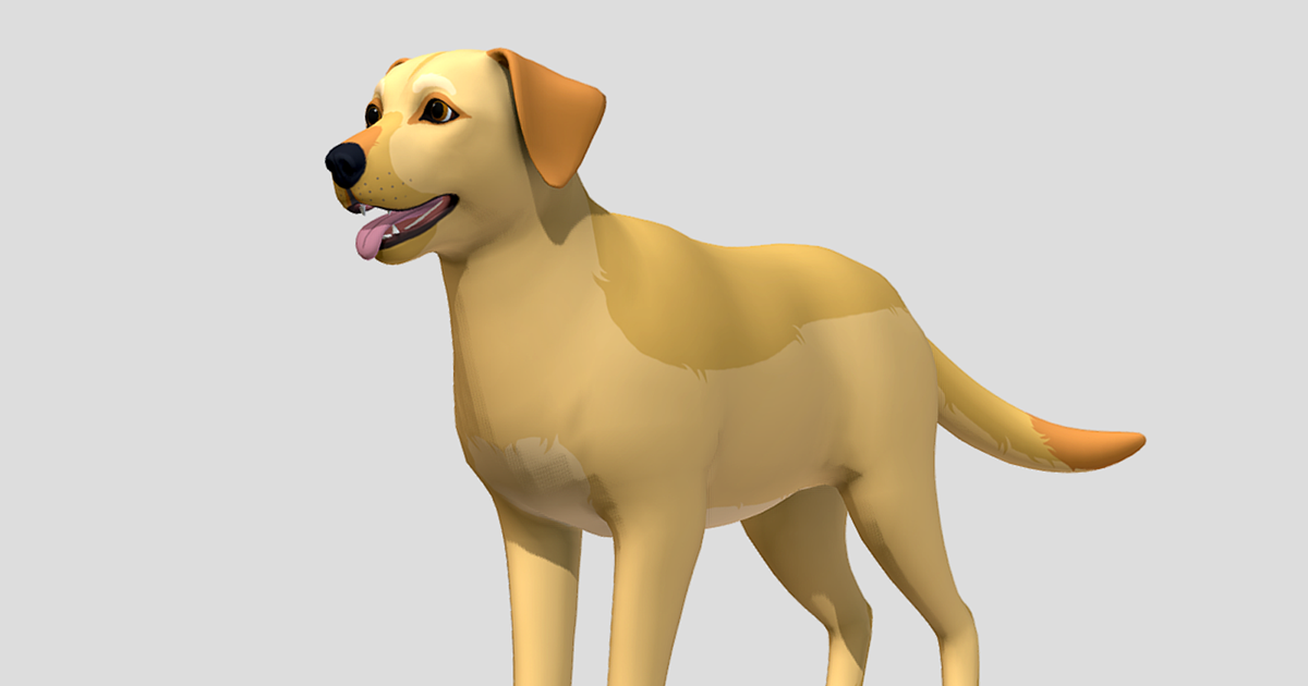Cartoon Dog - Labrador | Characters | Unity Asset Store