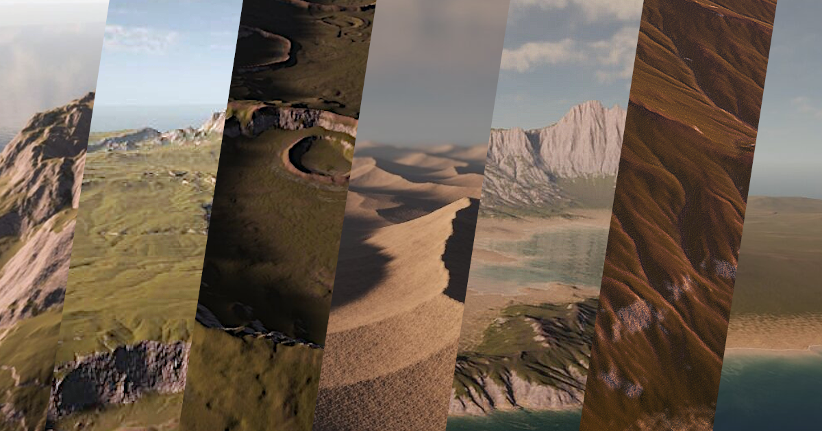 Mega Stamp Bundle | 3D Landscapes | Unity Asset Store