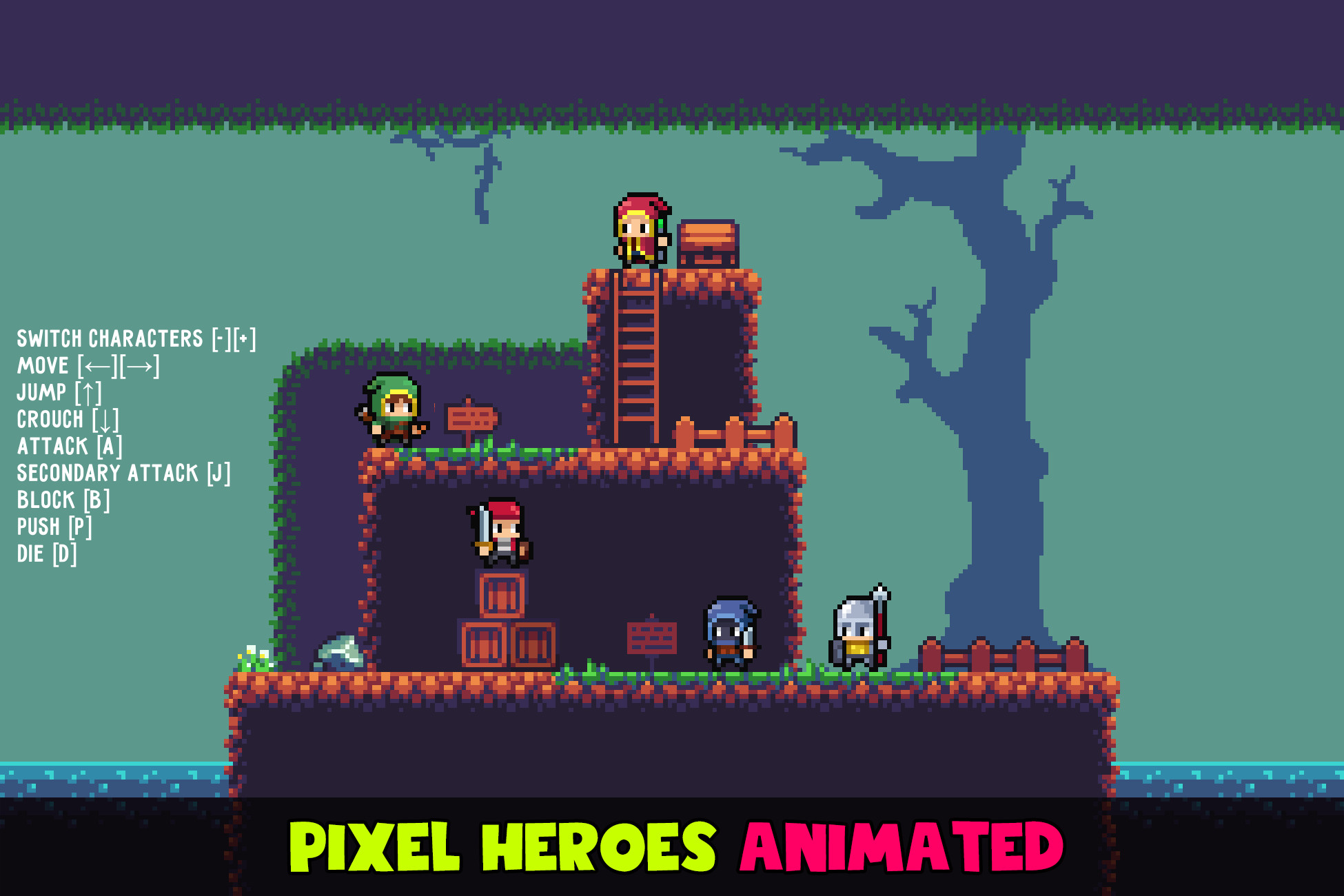 Pixel Heroes Animated | 2D Characters | Unity Asset Store