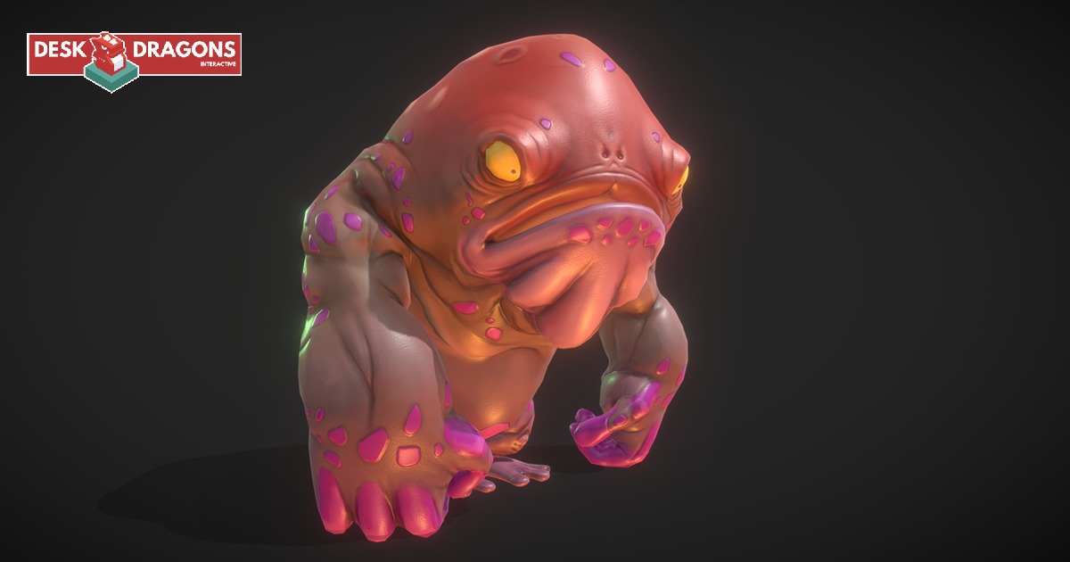 · Swamp Monster Type 2 · | 3D Creatures | Unity Asset Store