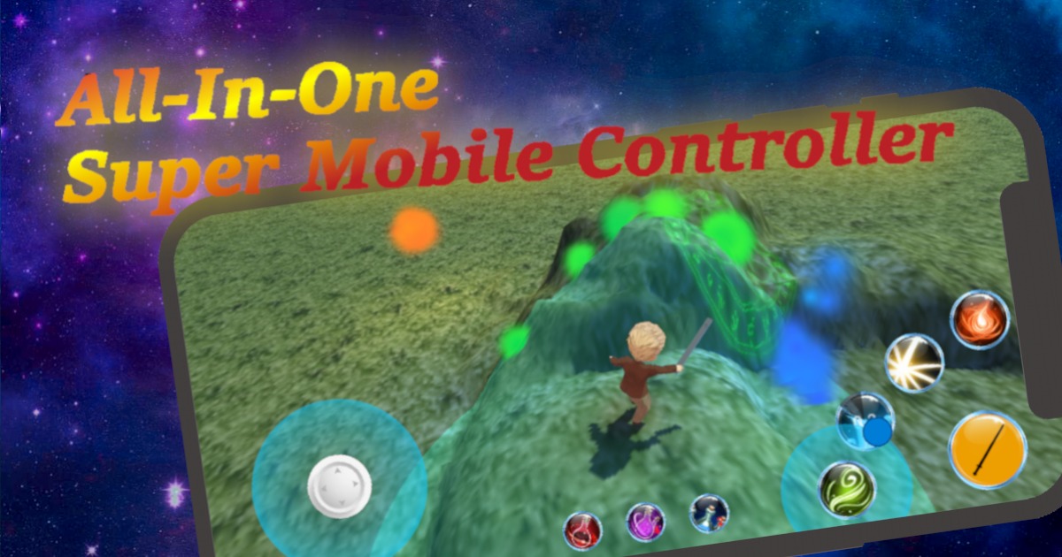 All In One Super Mobile Controller Input Management Unity Asset Store