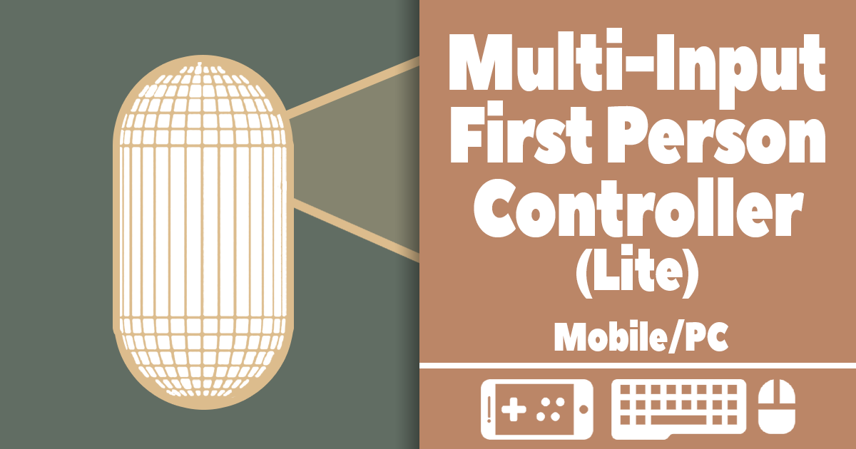 Multi-Input First Person Controller (Lite) | Systems | Unity Asset Store