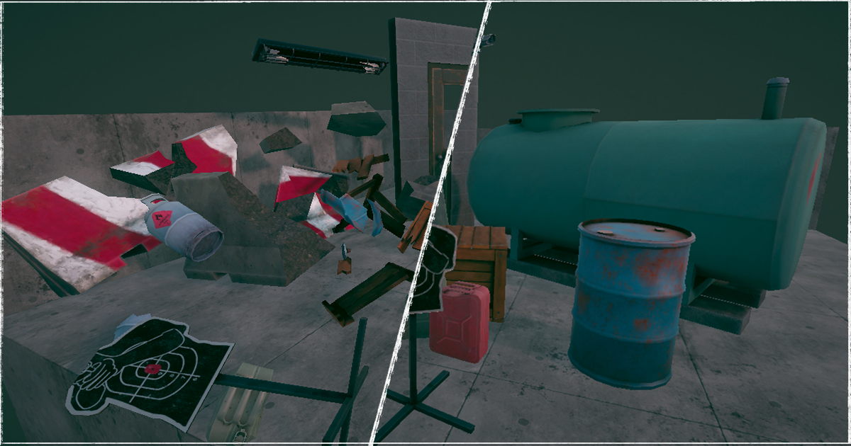 Destructible Objects: FPS Kit & System | 3D Props | Unity Asset Store Destructible Objects: FPS Kit & System | 3D Props | Unity Asset Store
