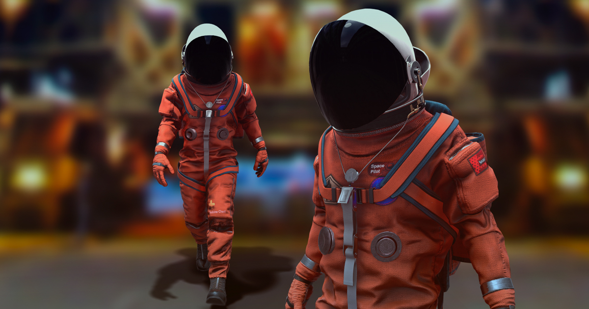 Astronaut Pilot | Characters | Unity Asset Store