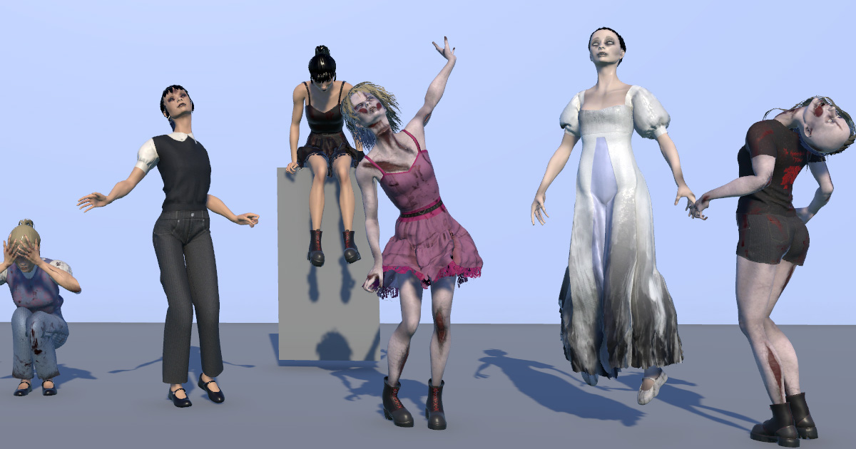Horror Maiden | 3D Humanoids | Unity Asset Store