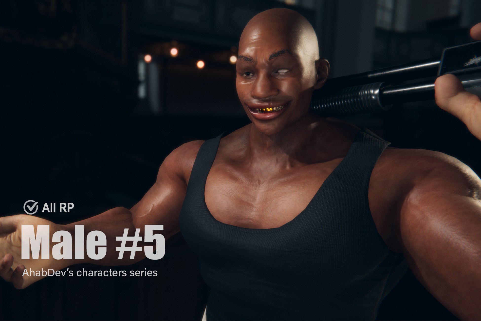 Ahab's Characters: Male#5 | Characters | Unity Asset Store