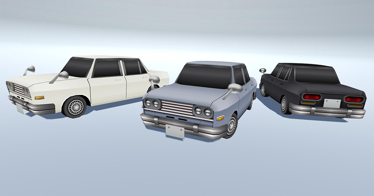 Toon_Classic_Car_pack_Vol.02 | 3D Vehicles | Unity Asset Store
