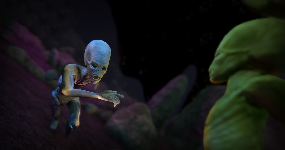 Humanoid Alien Character | 3D Characters | Unity Asset Store