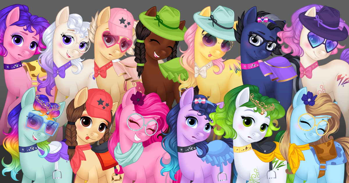 Pony Character | 2D Characters | Unity Asset Store