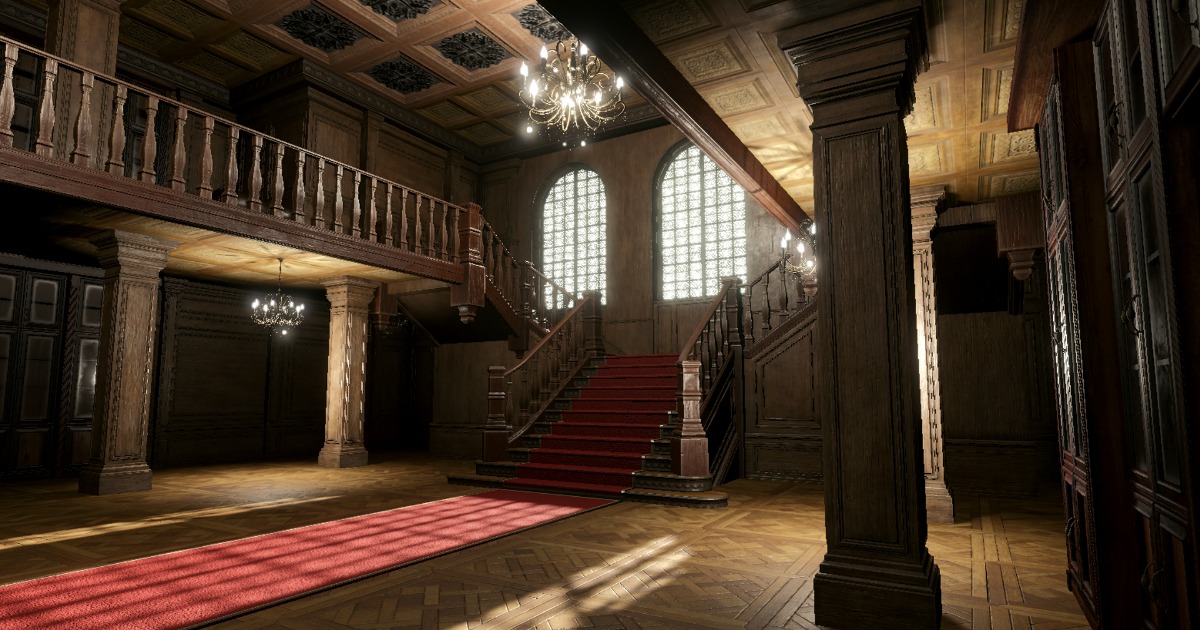 Modular Ballroom | 3D Historic | Unity Asset Store