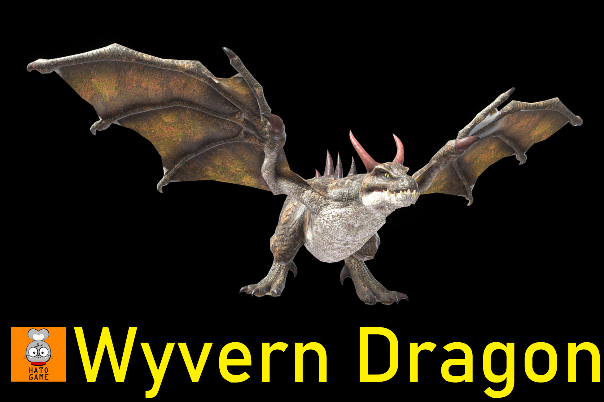 Monster: Land Wyvern dragon | 3D Creatures | Unity Asset Store