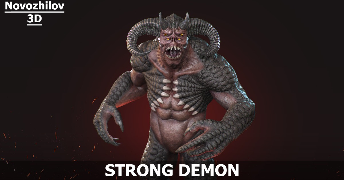 Demon Strong | Characters | Unity Asset Store