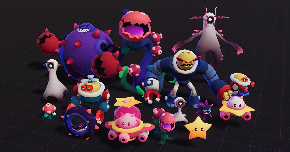 Aliens Ultimate Pack 01 Cute Series | 3D Creatures | Unity Asset Store