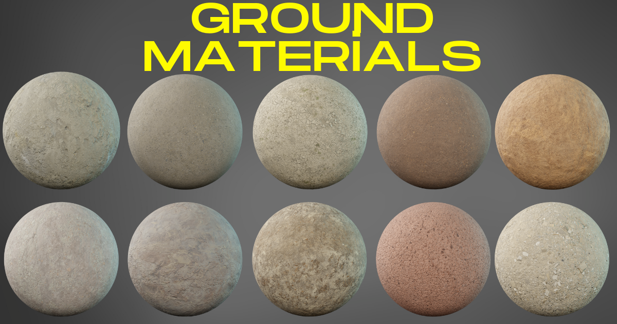 Ground Material V02 | 2D Nature | Unity Asset Store