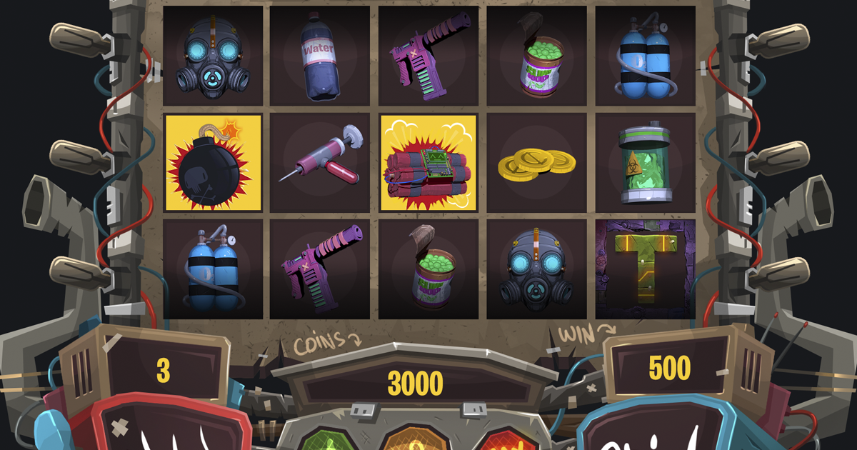 Postap Slot machine game template | 2D Icons | Unity Asset Store