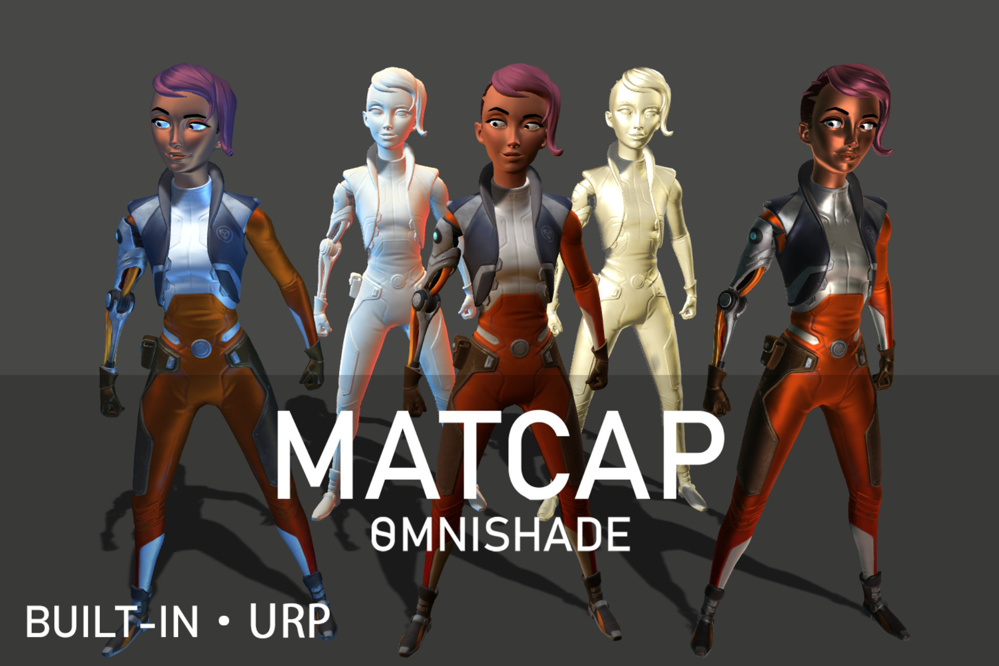 OmniShade MatCap | ビジュアルエフェクト シェーダー | Unity Asset Store