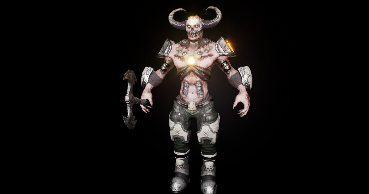 Cyber Monster 01 | 3D Characters | Unity Asset Store