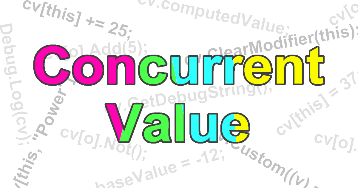Concurrent Value Integration Unity Asset Store