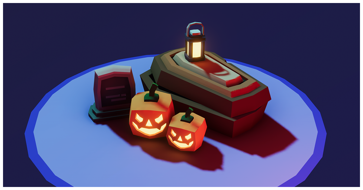 Meshtint Free Super Halloween Pack | 3D Props | Unity Asset Store