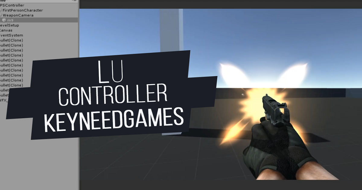LUController, a new tool for easy creation of a full-fledged FPS ...
