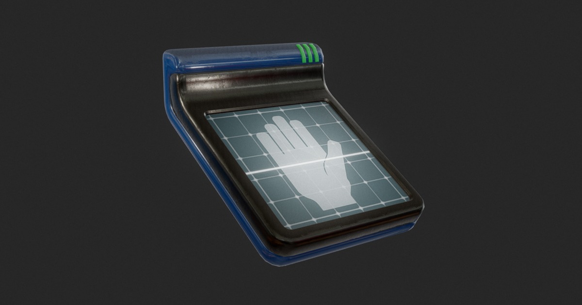 Sci-Fi Hand Scanner V2 | 3D Sci-Fi | Unity Asset Store