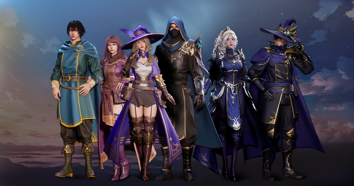 MMORPG Mages - Bundle | Characters | Unity Asset Store