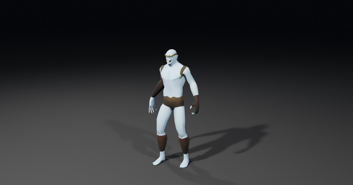 Necro Orc Low Poly Character V2 | 3D クリーチャー | Unity Asset Store