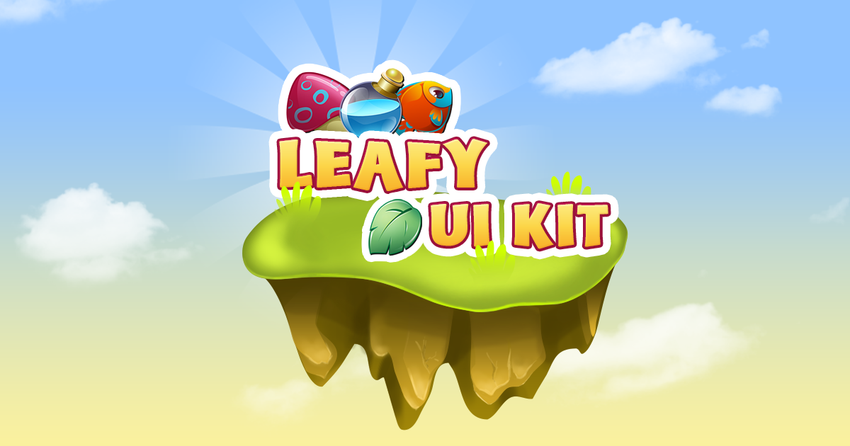 Leafy UI Kit | 2D GUI | Unity Asset Store