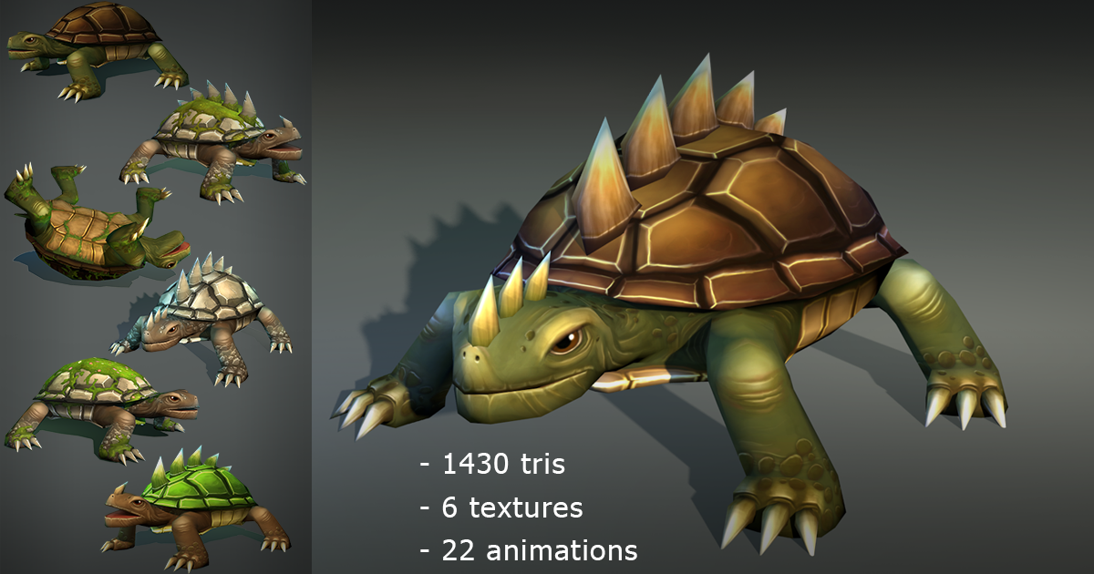 Animated Turtles Pack | Characters | Unity Asset Store