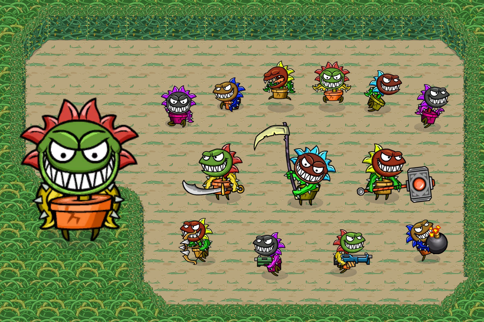 2D Character - Plant | 2D Characters | Unity Asset Store