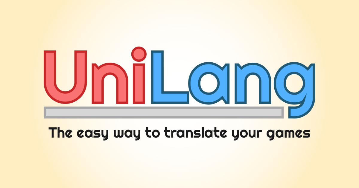 UniLang | Localization | Unity Asset Store