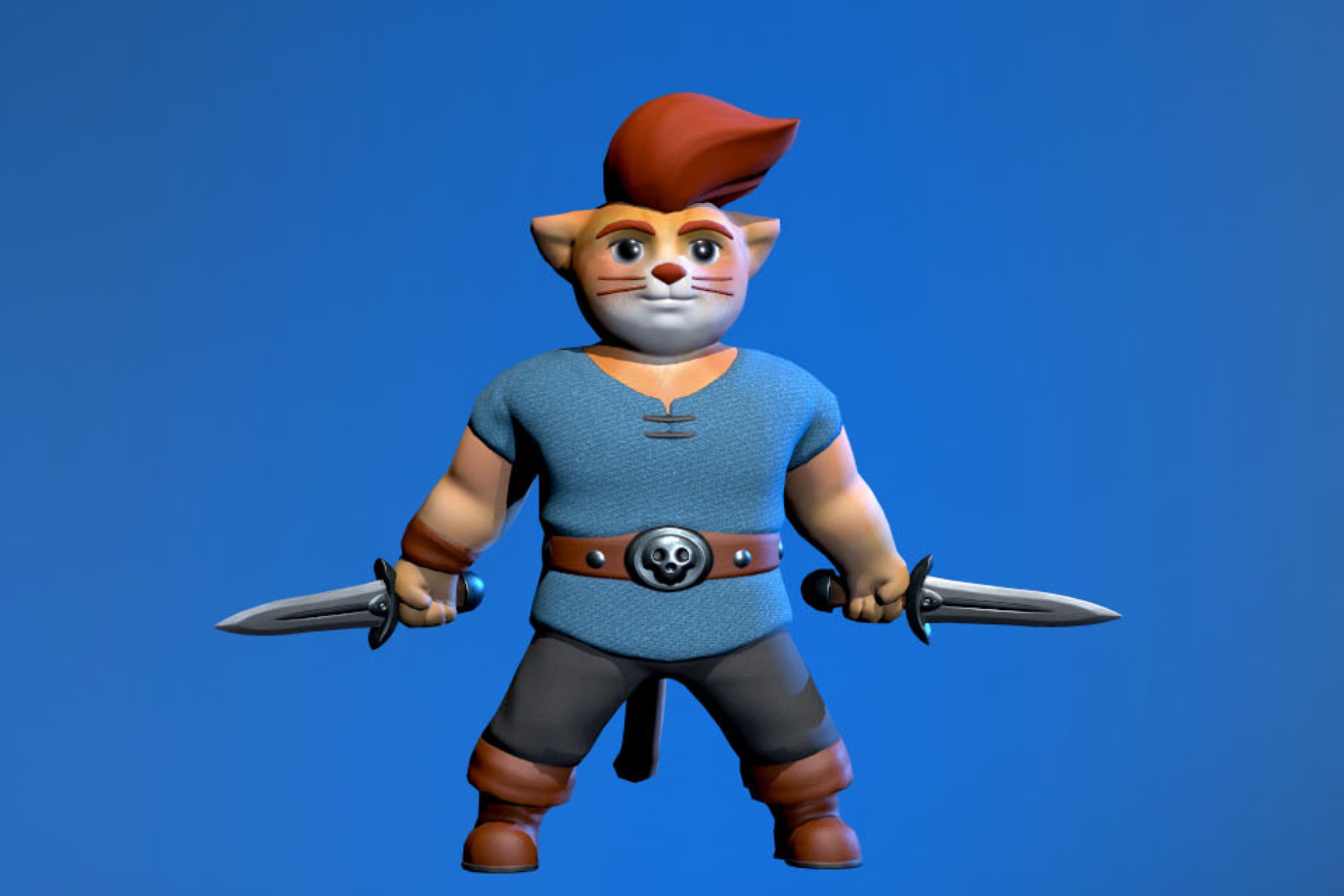 Sailor Kot | 3D Creatures | Unity Asset Store