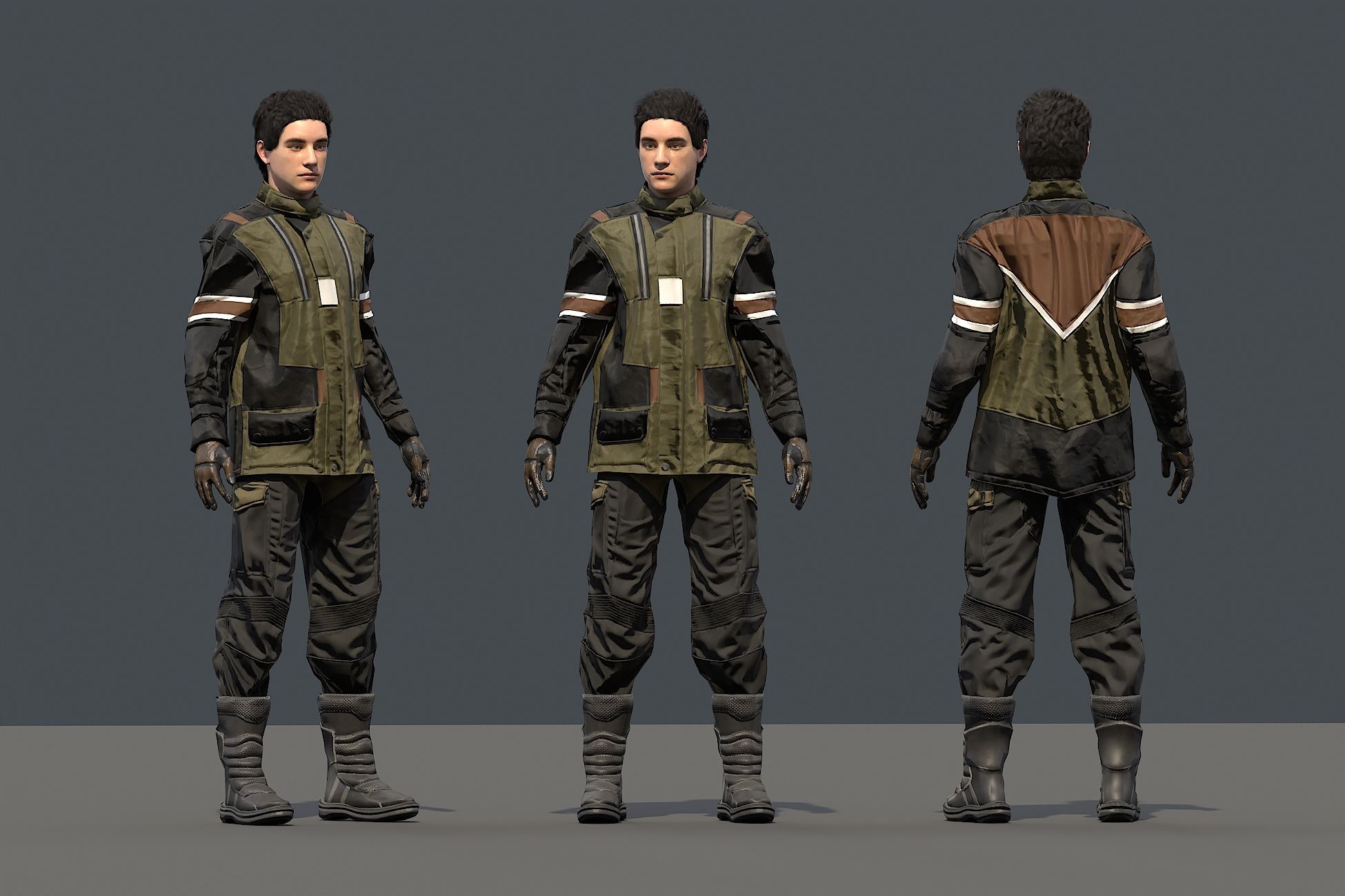 Modern man in special clothes | Characters | Unity Asset Store