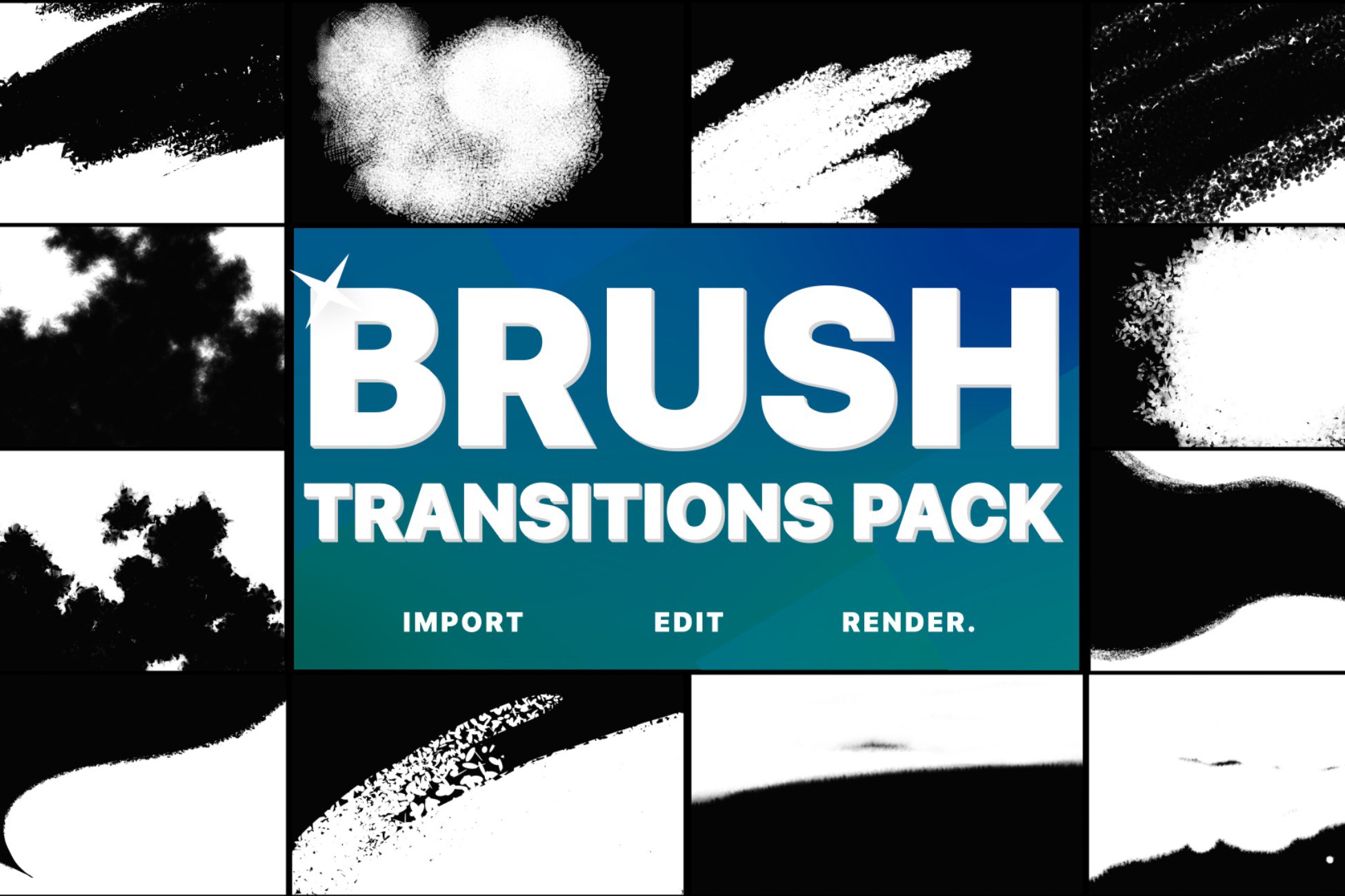 Hand-Drawn Brush Transitions (13.03) | 2D Textures & Materials | Unity ...