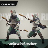 [Polygon Art RPG] Swiftwind Archer
