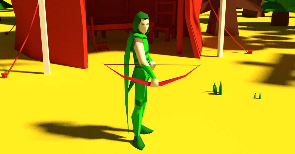 Archer: LowPoly | 3D Animations | Unity Asset Store