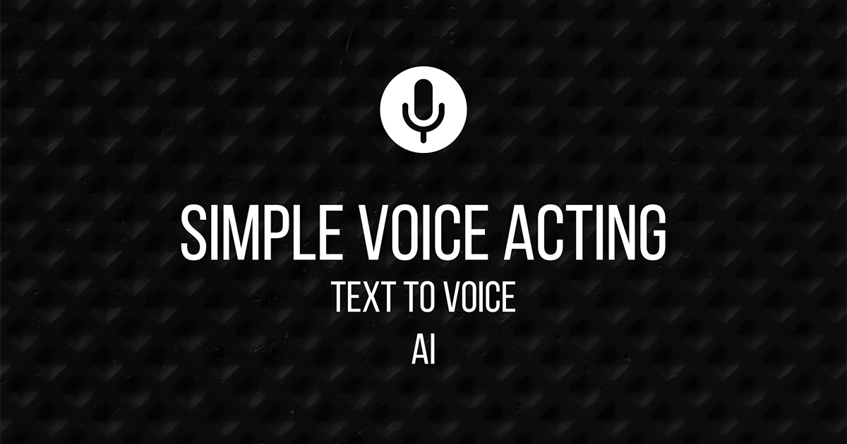 AI Voice Acting (Text To Voice) | オーディオ | Unity Asset Store