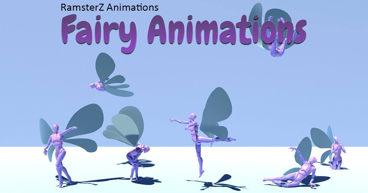 Fairy Anims | 3D Animations | Unity Asset Store