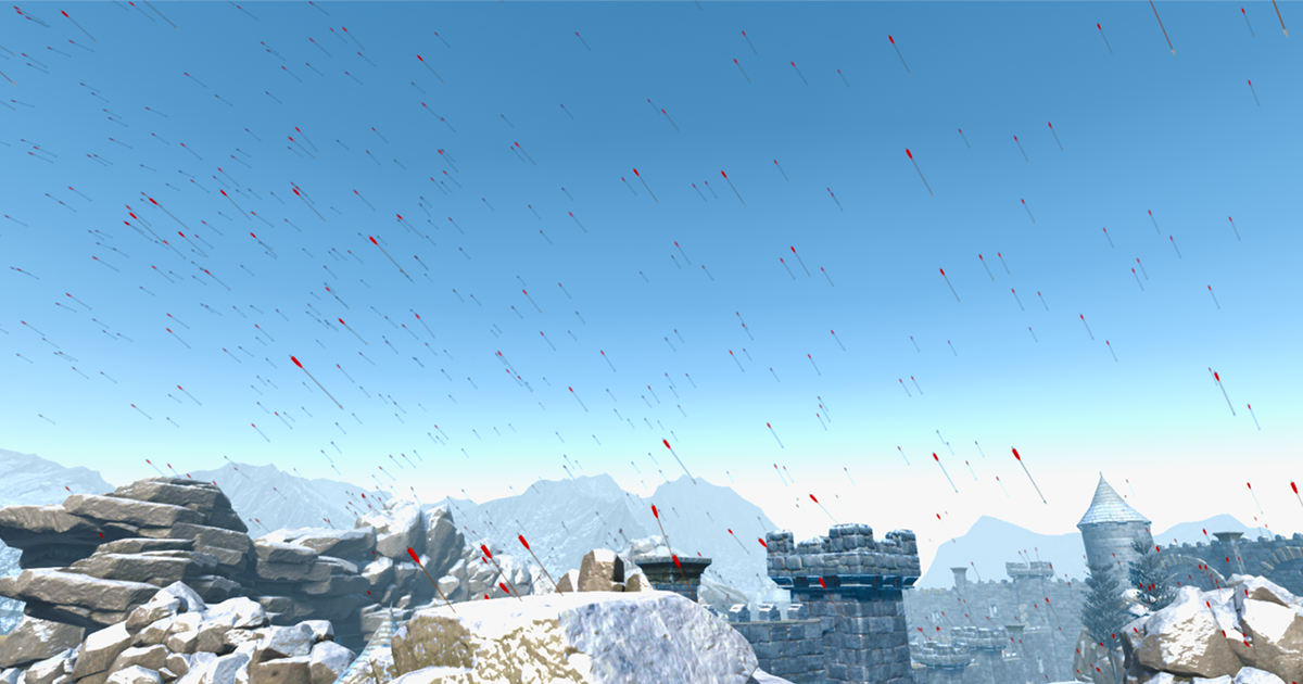 Arrow Rain | VFX Particles | Unity Asset Store