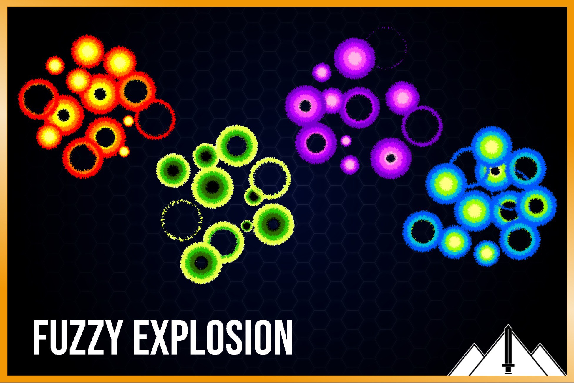 Fuzzy Explosion | 2D | Unity Asset Store