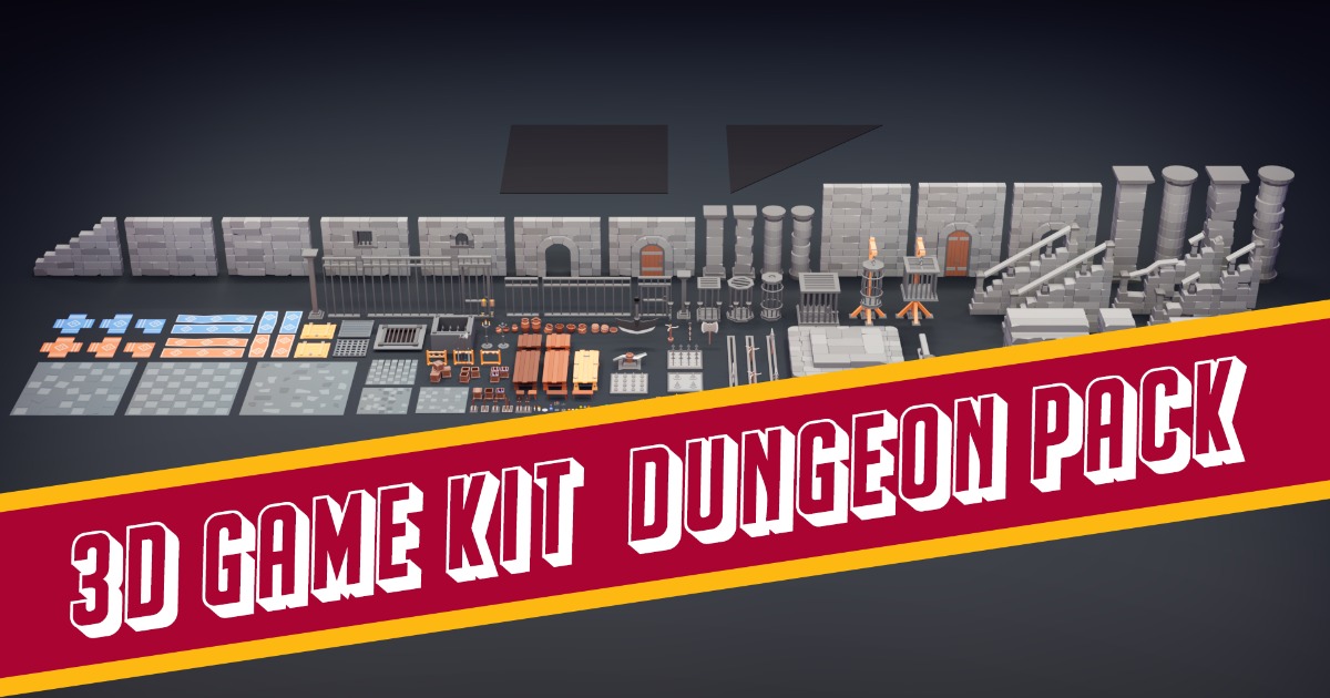 3D Game Kit-Dungeon Pack | 3D Dungeons | Unity Asset Store
