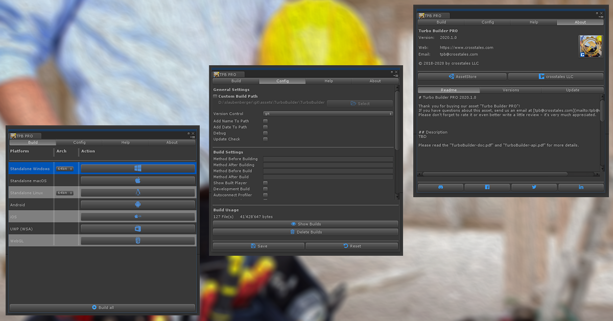 Turbo Builder PRO | Utilities Tools | Unity Asset Store