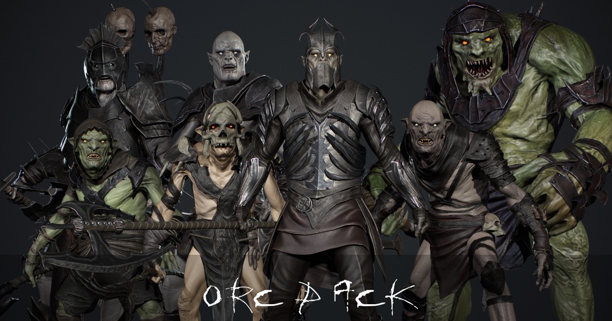 Orc_Pack | 3D Creatures | Unity Asset Store