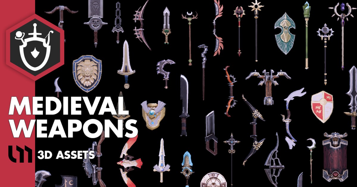The Medieval Weapons | 3D 소품 | Unity Asset Store