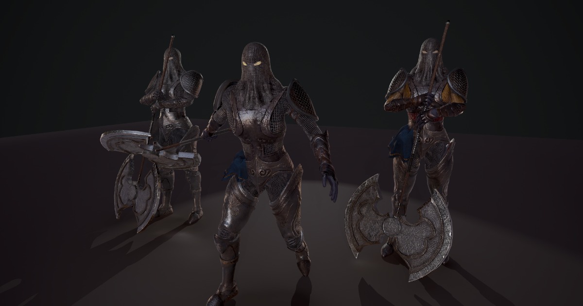 Iron Guardian | 3D 캐릭터 | Unity Asset Store