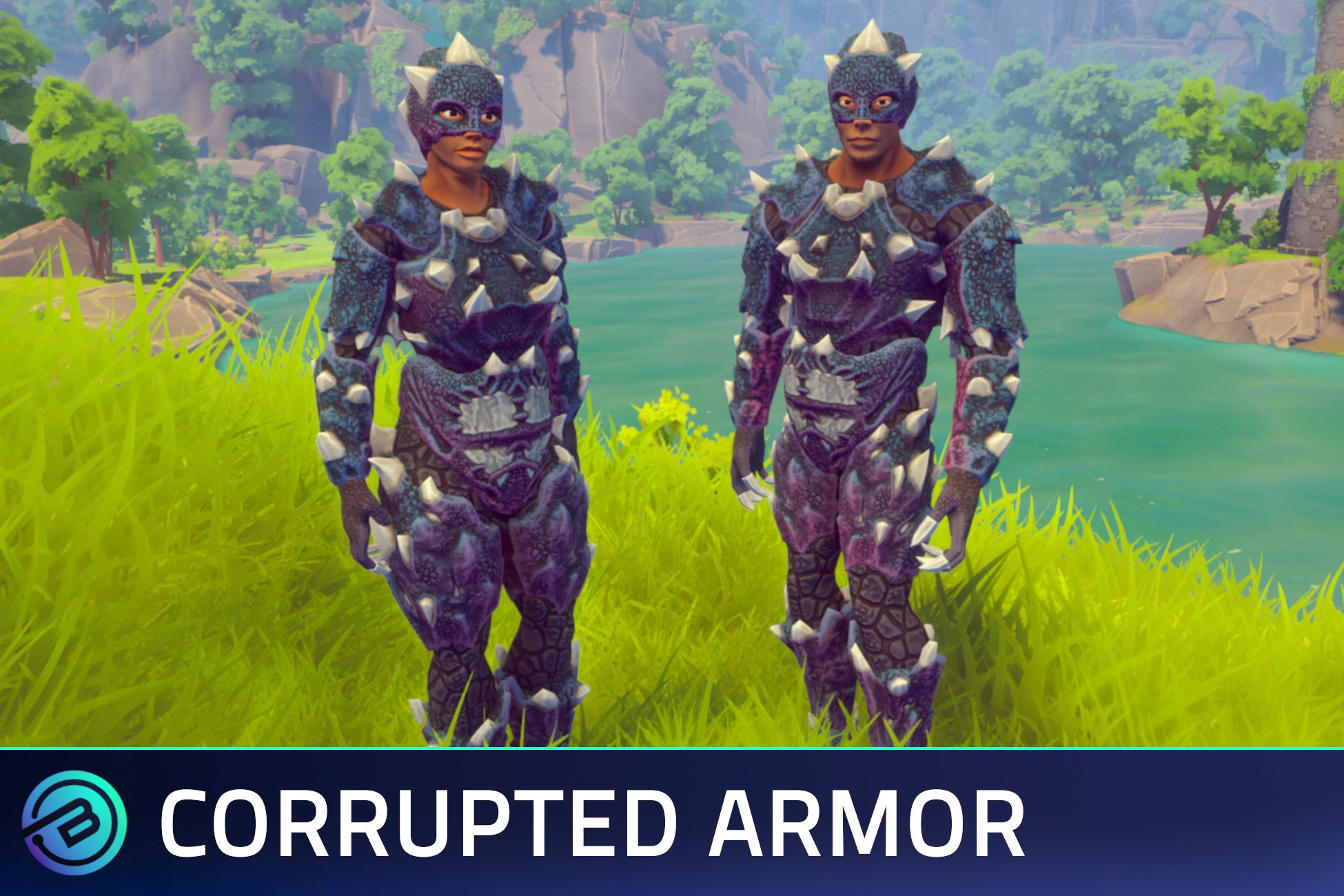 Corrupted Armor Set Stylized Rpg Characters Unity Asset Store